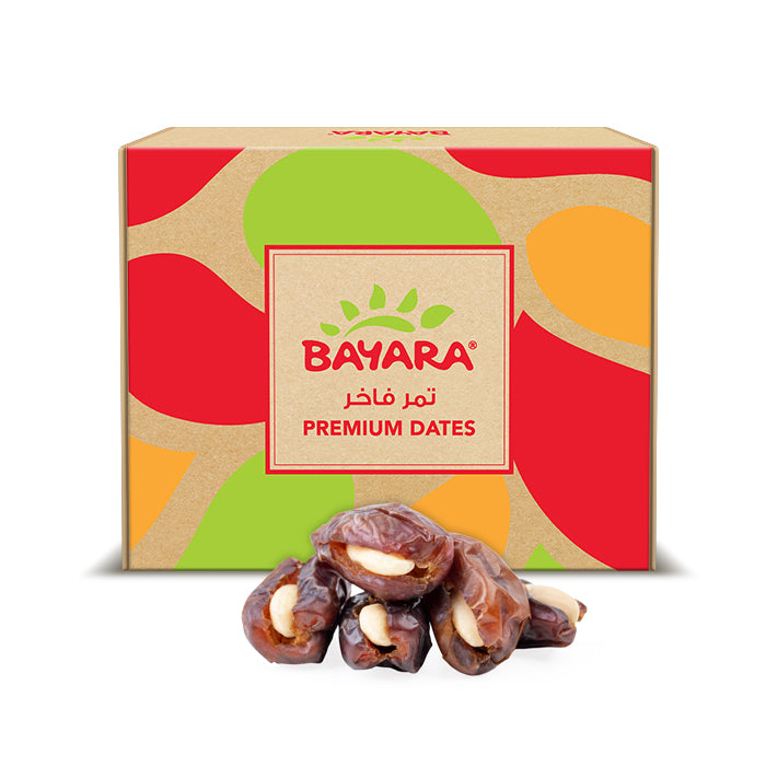 Dates Khudri With Almonds Blanched 100g – Bayara